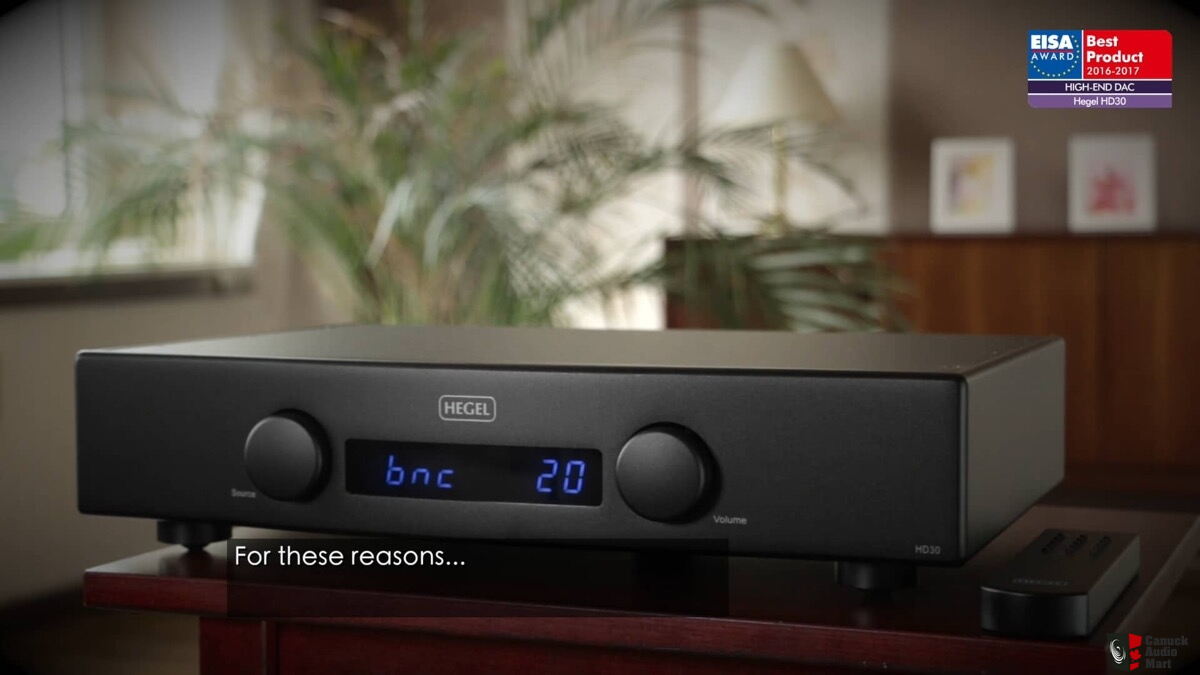 Hegel HD30 DAC/Digital Preamp Photo #2285686 - US Audio Mart