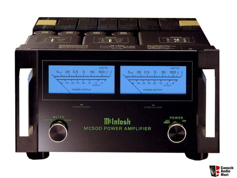 McIntosh MC-500 Power Amp (Black): Trade-In; Refurbished; 180 Day ...