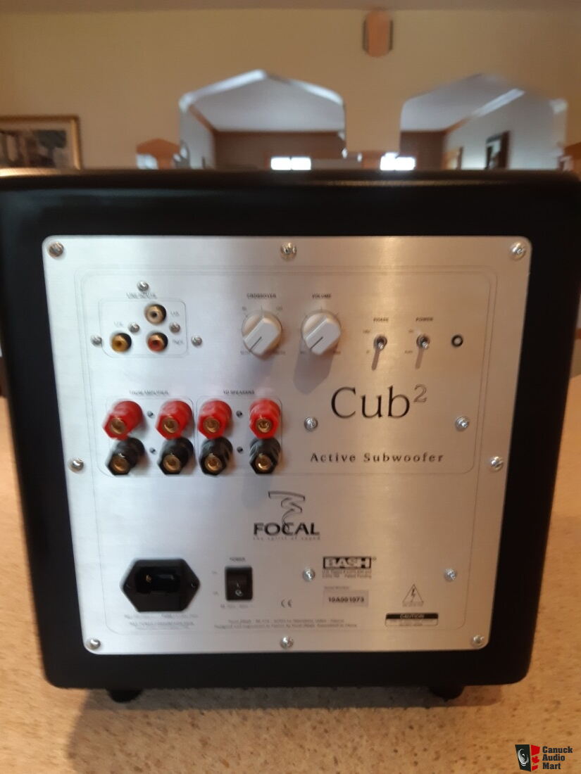 Focal cube 2 MOOVING SALE !!! For Sale - Canuck Audio Mart