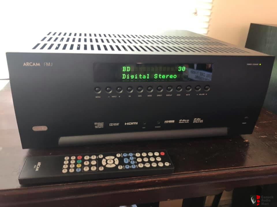 Arcam FMJ AVR450 4K Ultra HD, Original Owner For Sale - Canuck Audio Mart