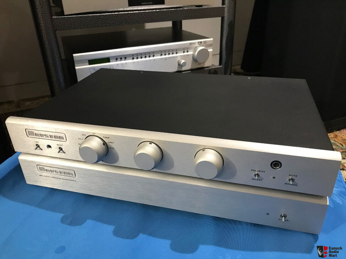Bryston BP26 Preamplifier with MPS2 Power supply,BR2 remote, warranty ...