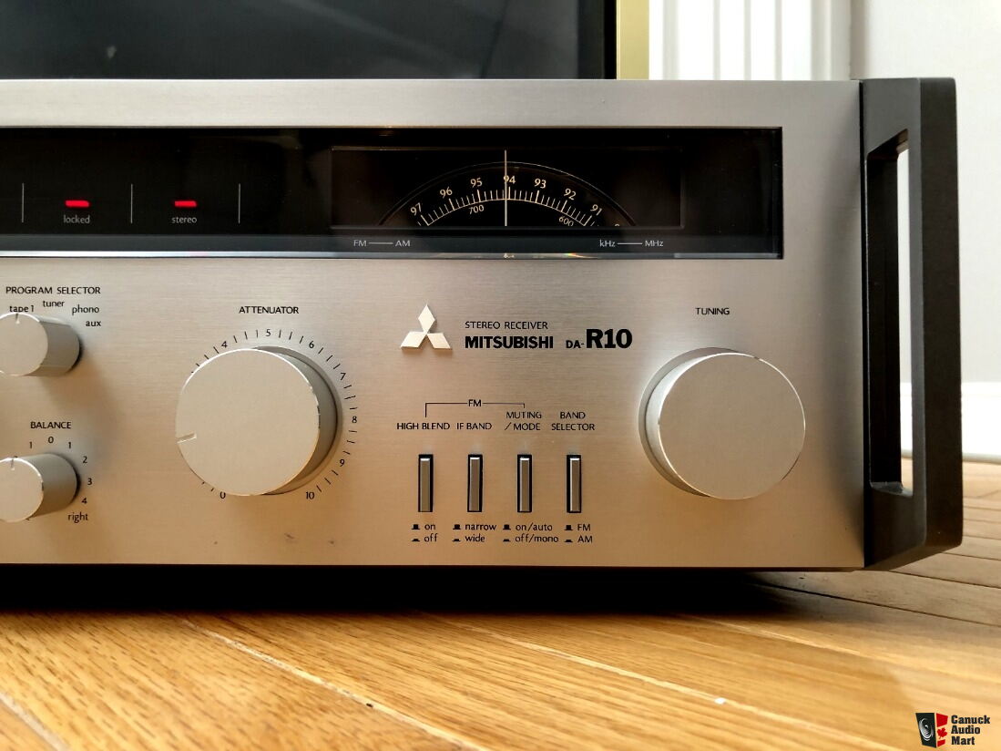 Mitsubishi DA-R10 Stereo Receiver in Pristine Condition Photo #2323739 ...