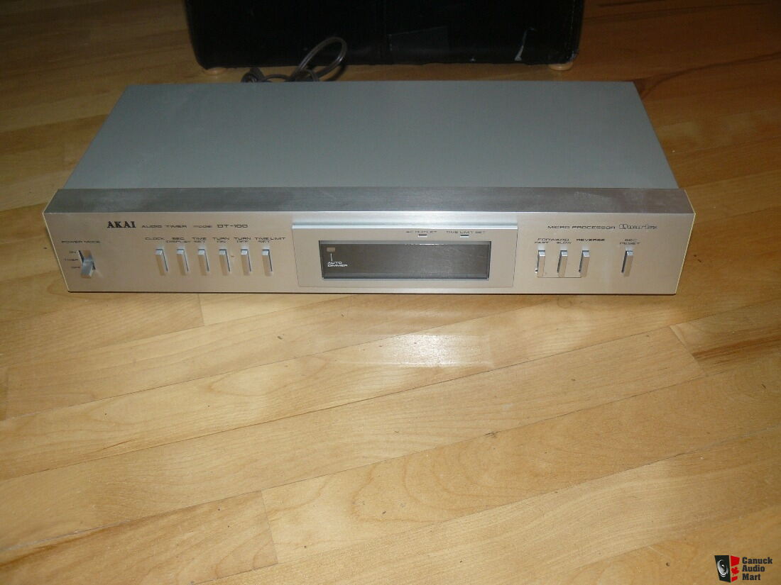 AKAI Audio timer model dt-100 For Sale - US Audio Mart
