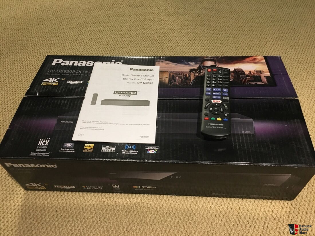 Panasonic DP-UB820 4K BluRay Player Photo #2325744 - UK Audio Mart