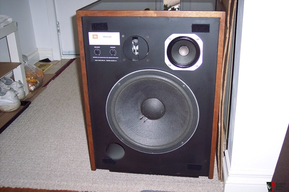 JBL L65 speakers complete with glass top Excellence Condition Photo ...