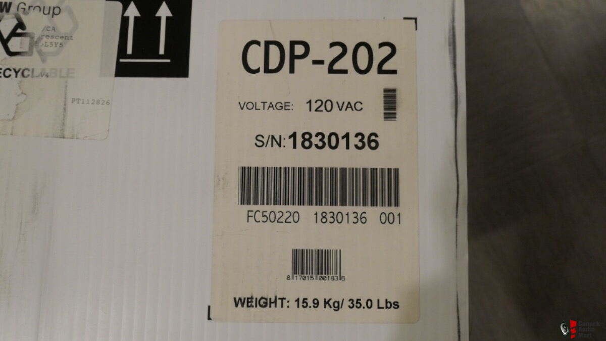 Classé CDP 202 CD/DVD Player Photo #2330509 - UK Audio Mart