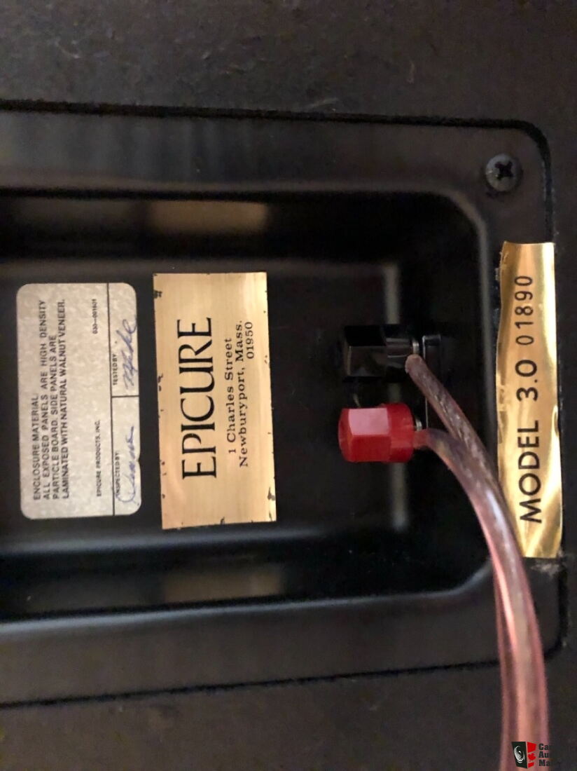 Rare Epicure 3.0 Speakers, US-made Photo #2331389 - Canuck Audio Mart