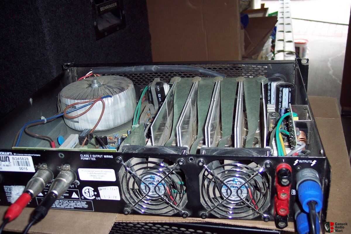 2 Crown xls 602 Power Amp,s with Rack Mount Case Photo #2334090 - US ...