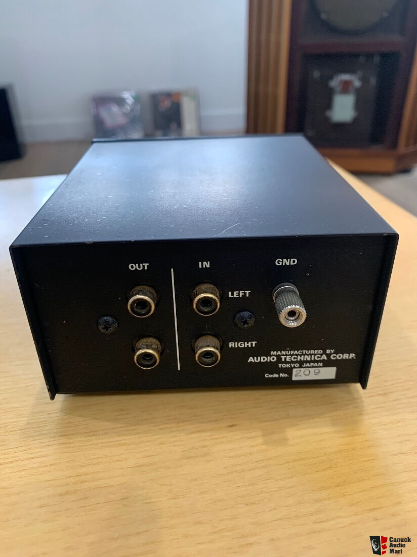 Audio-Technica rare MC step-up model AT650 with original box Photo ...