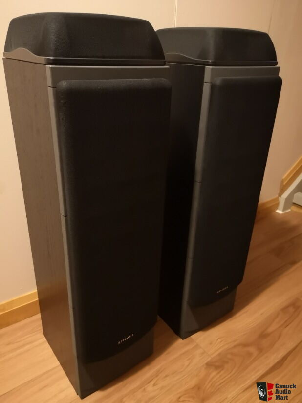 Optimus Pro Lx10 floorstanding speakers - Linaeum tweeters Photo ...