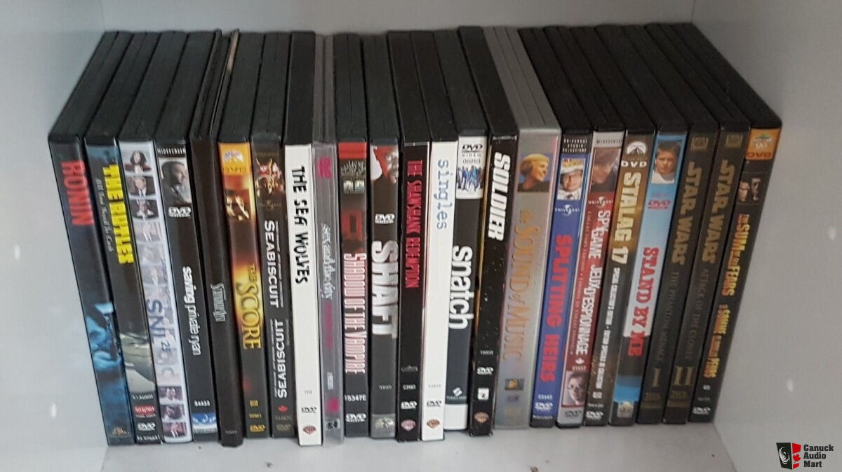 CD and DVD Collection including storage Photo #2337776 - Canuck Audio Mart