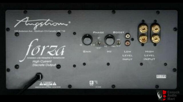Angstrom Forza Subwoofer Photo #2339973 - UK Audio Mart