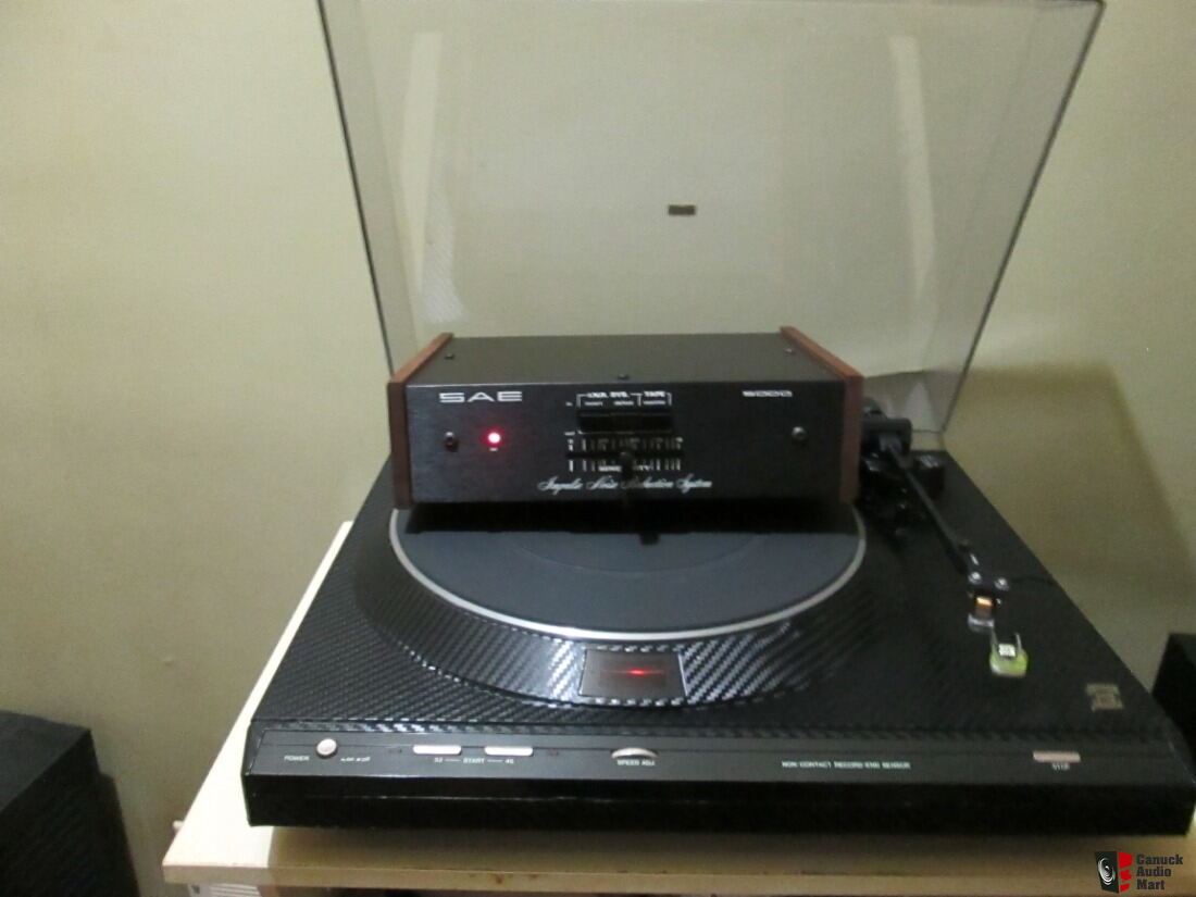 WORKING SAE 5000 "pops" and "clicks" reducer and vintage Denon DP 30L ...