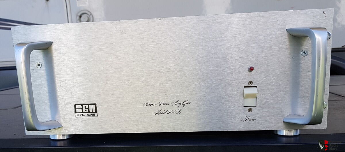 Vintage BGW 500D power Amp - completely re-capped - $400 in upgrades ...