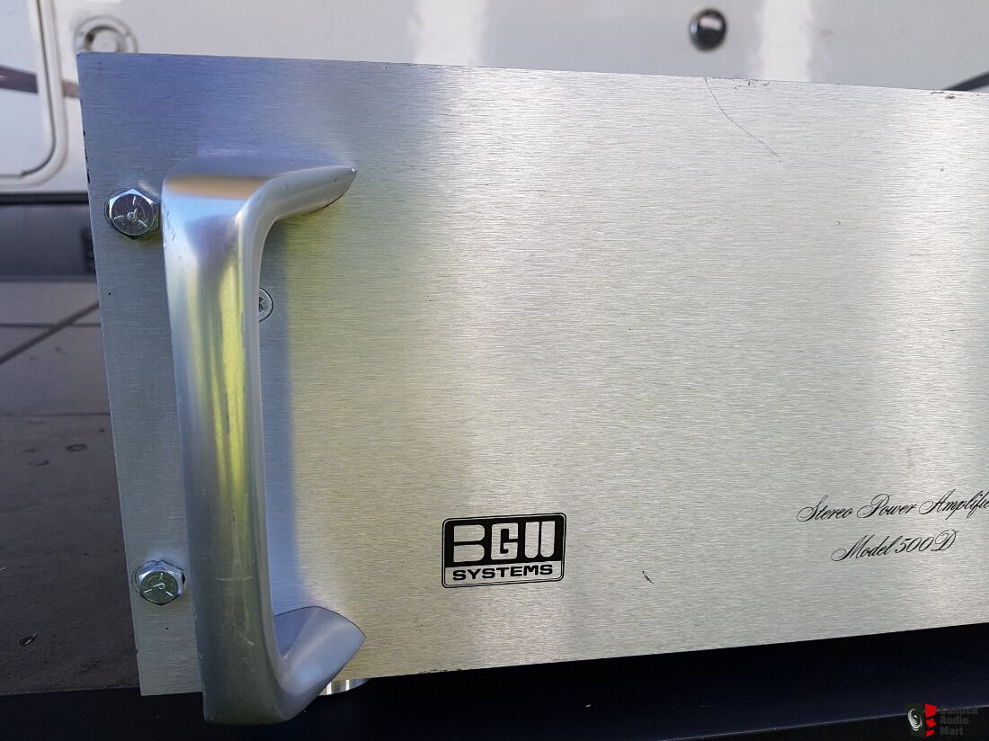 Vintage BGW 500D power Amp - completely re-capped - $400 in upgrades ...