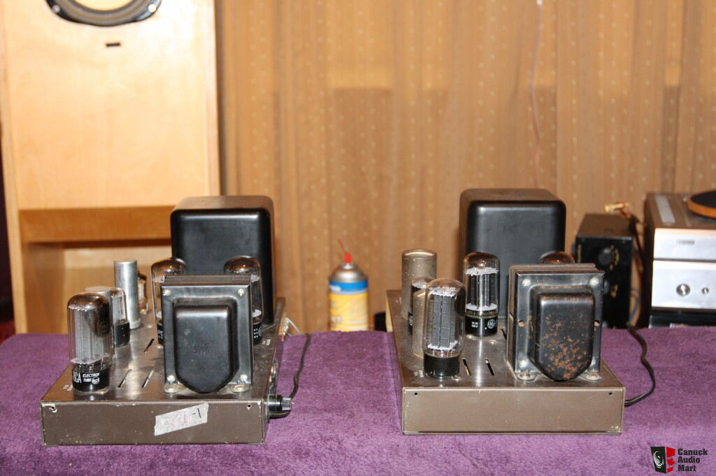Eico HF-22 Tube Mono Block Amplifiers Photo #234044 - Canuck Audio Mart