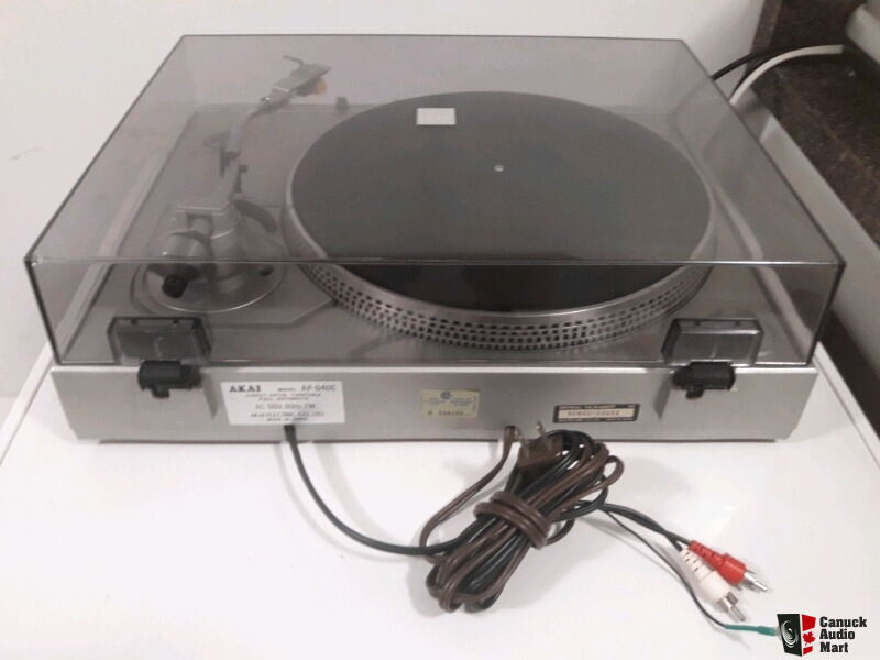 Vintage AKAI AP-D40 Fully Auto Direct Drive Turntable- SERVICED Photo ...