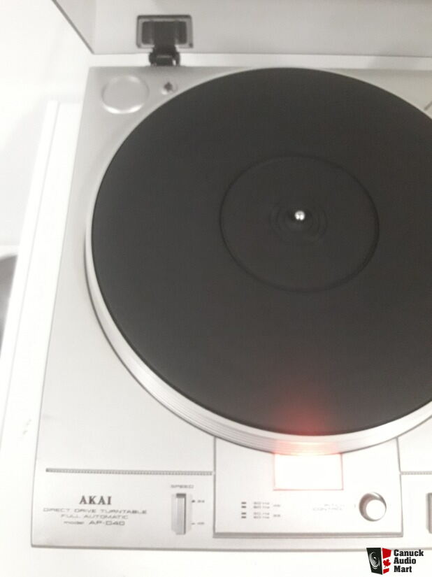 REDUCED>>> Vintage AKAI AP-D40 Fully Auto Direct Drive Turntable ...