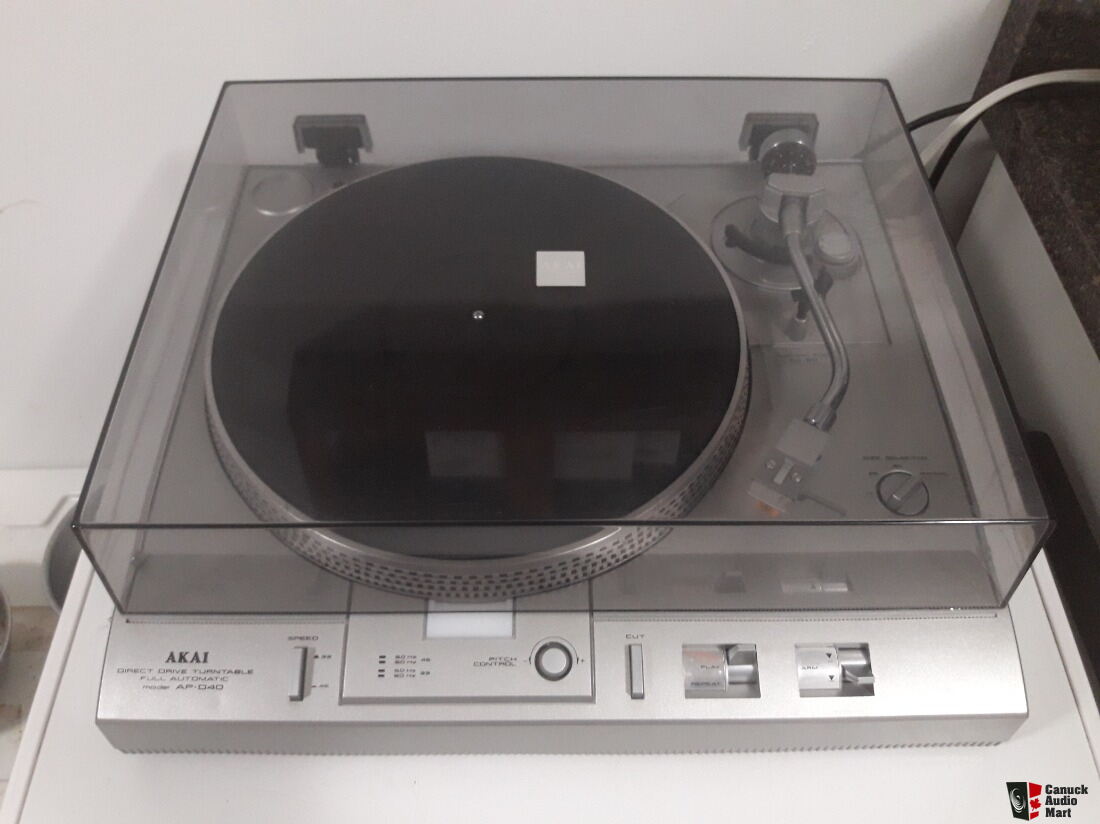 REDUCED>>> Vintage AKAI AP-D40 Fully Auto Direct Drive Turntable ...