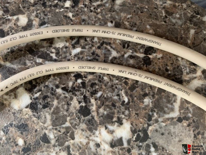 Transparent Premium Digital Cables Photo #2341651 - Canuck Audio Mart