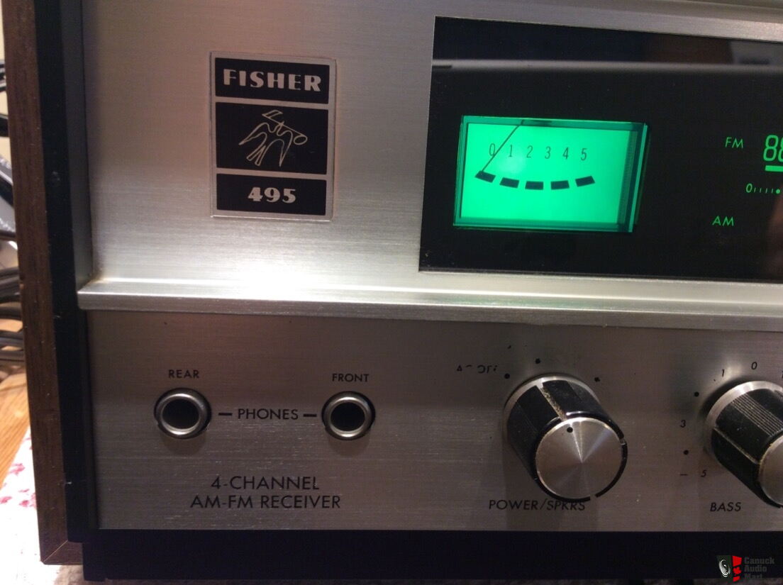 The FIsher 495 quadraphonic - 1972-ish Photo #2343340 - Canuck Audio Mart