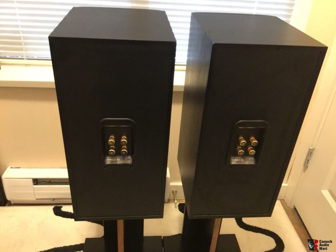 B&W DM602 S3 Bookshelf Speakers Photo #2346315 - US Audio Mart