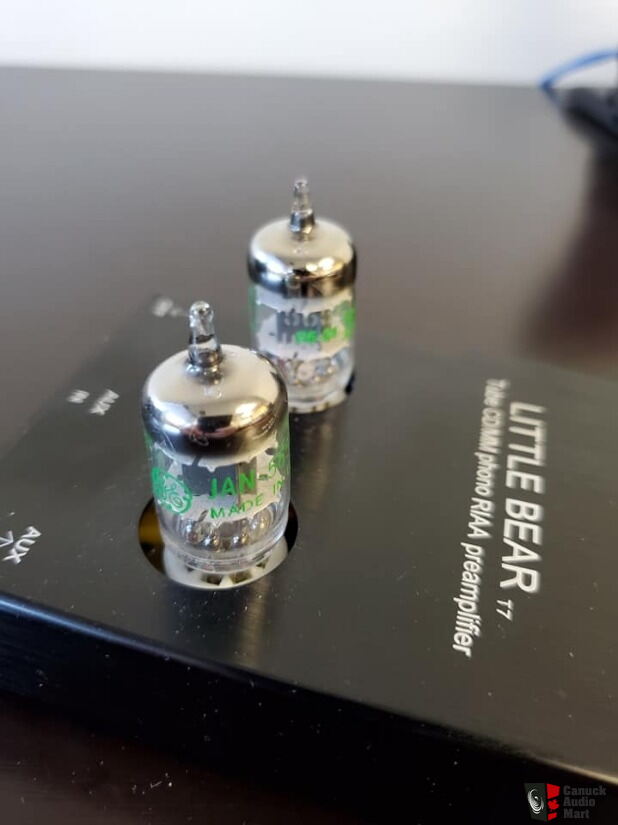 Nobsound Little Bear T7 tube mini phono/aux preamp. Upgraded tubes ...