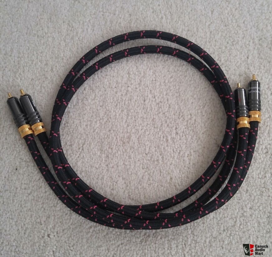 PS Audio XStream Resolution Transcendent Solid Silver RCA Interconnect ...