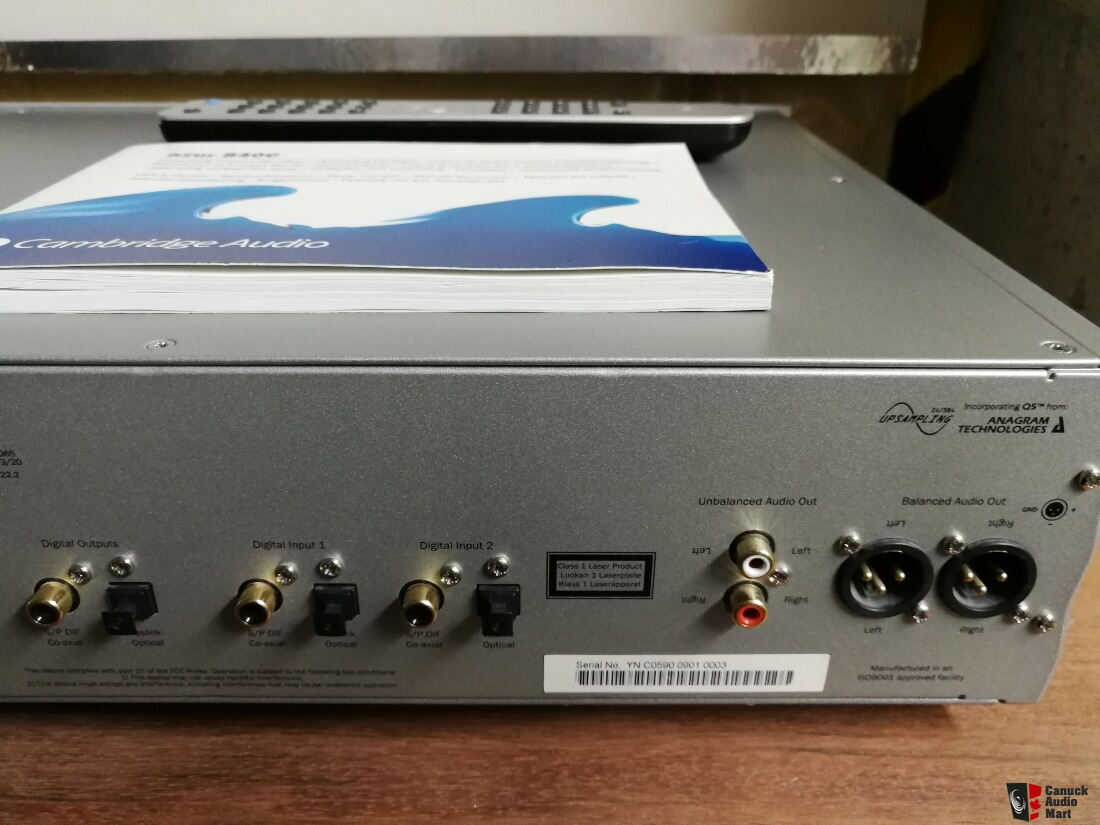 Cambridge Audio Azur 840C CD Player Photo #2347695 - UK Audio Mart