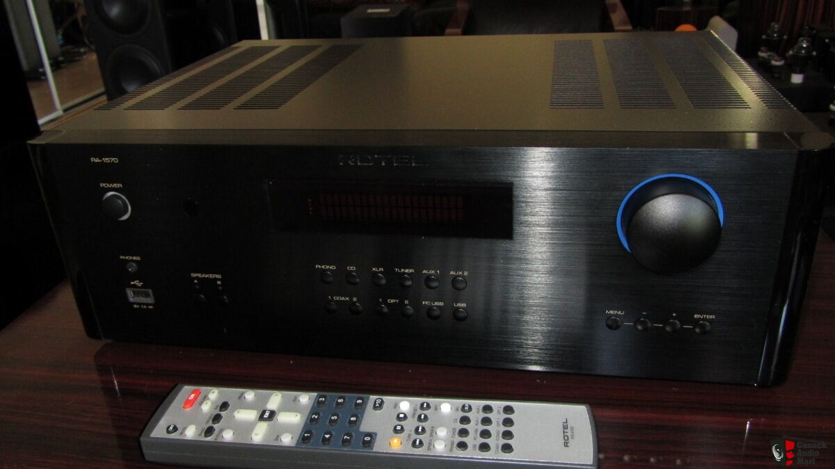 Rotel RA-1570 integrated amp with DAC, phono stage Photo #2351672 ...