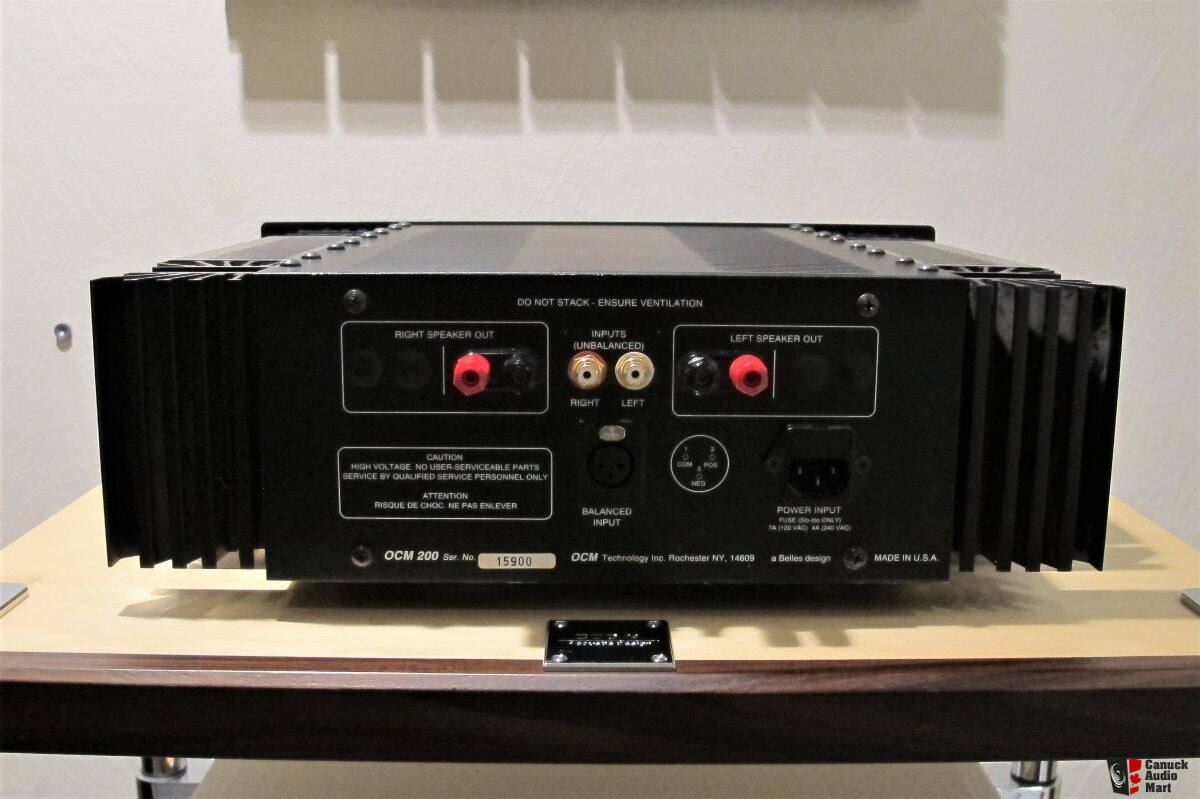 Belles OCM-200 power amplifier - EXCELLENT !!! Photo #2351693 - US ...