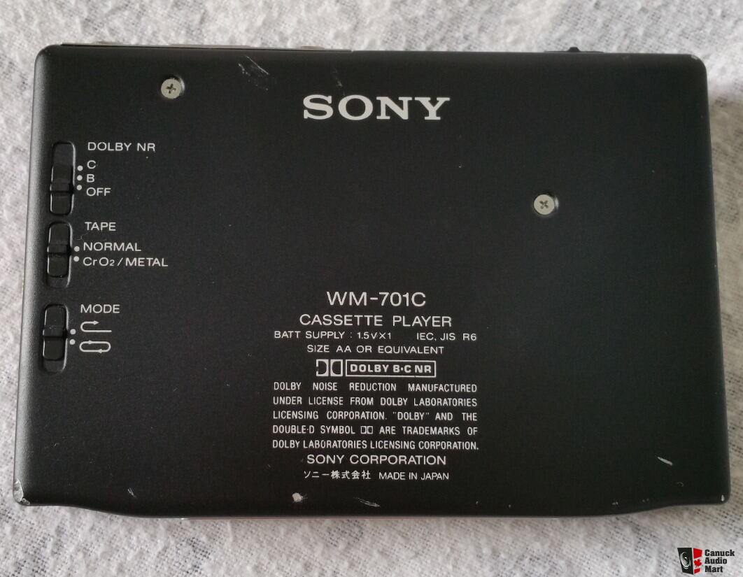 SONY WM-701C Walkman - RARE! Photo #2353225 - US Audio Mart