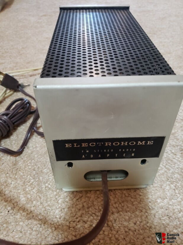 Electrohome SA-40S 6v6 tube amplifier and matching preamplifier Photo ...
