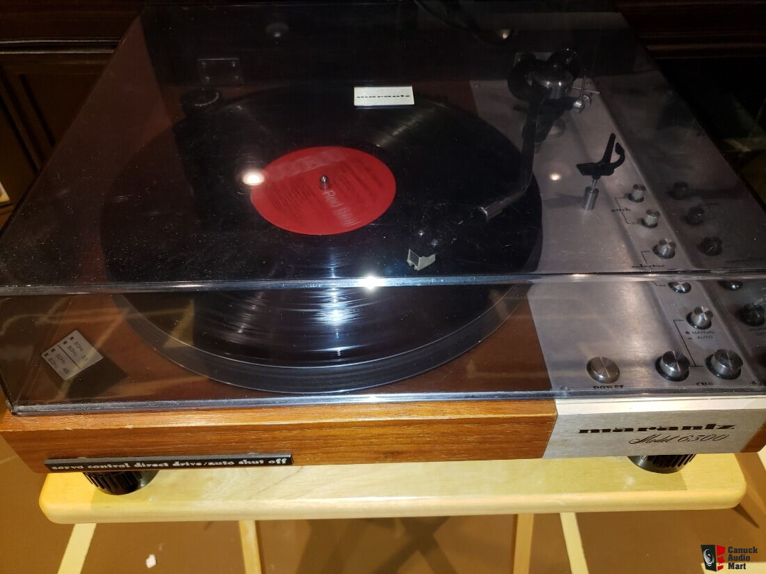 Marantz 6300 Turntable with Dust Cover Photo #2357685 - Canuck Audio Mart