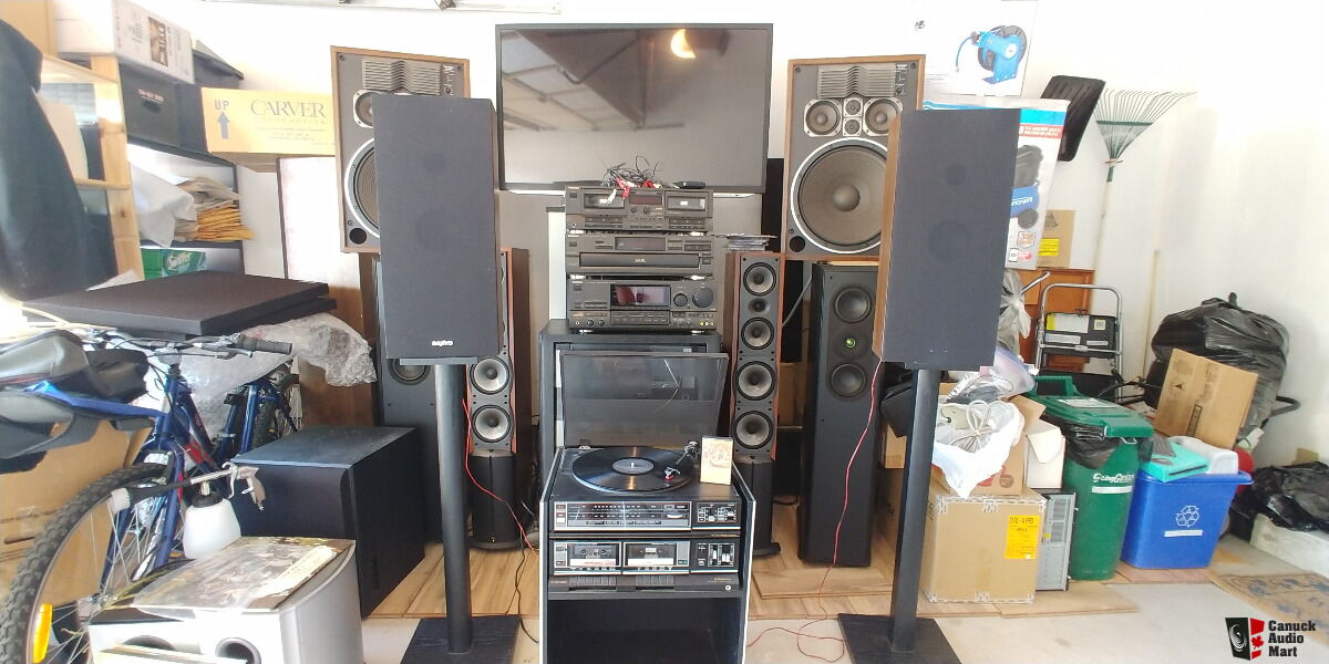 Sanyo GXT717 Vintage Sereo Music System with speakers, for the starter ...