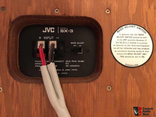 Vintage JVC SX-3 Loudspeakers Photo #2361818 - Canuck Audio Mart