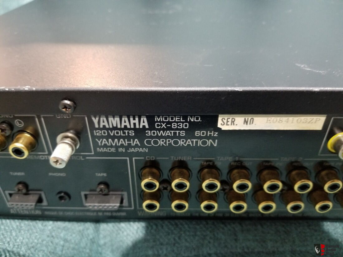 Yamaha CX-830 Photo #2364383 - US Audio Mart