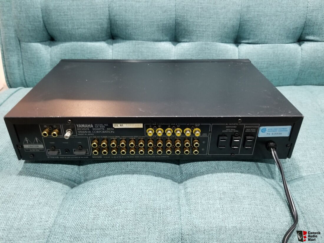Yamaha CX-830 Photo #2364383 - US Audio Mart