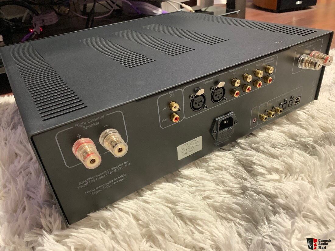Hegel H300 Int Amp in excellent condition - 250wpc REDUCED PRICE Photo ...