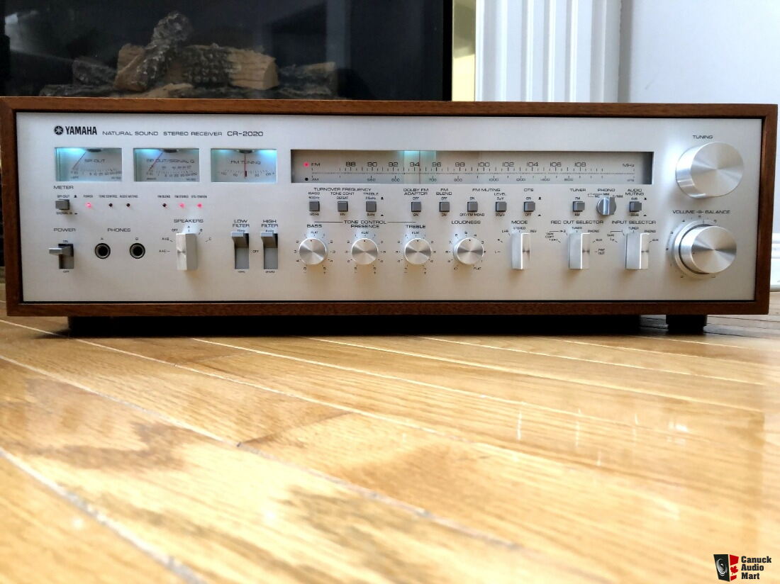 Yamaha CR-2020 Stereo Receiver - Pristine in Box with Brochure, Manual ...