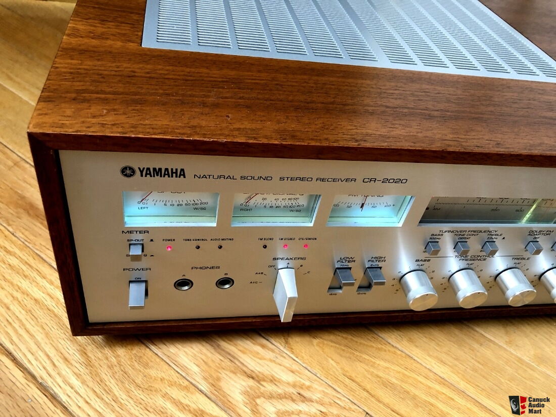 Yamaha CR-2020 Stereo Receiver - Pristine in Box with Brochure, Manual ...