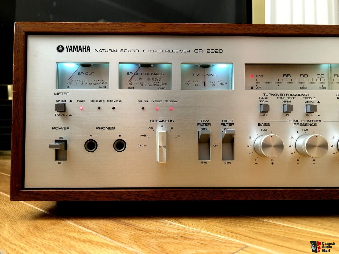 Yamaha CR-2020 Stereo Receiver - Pristine in Box with Brochure, Manual ...