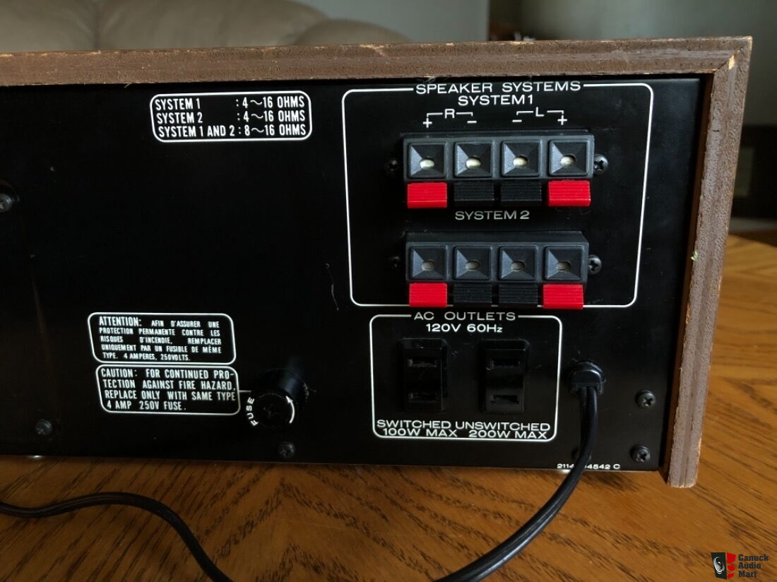 Refurbished 1980 Marantz SR4000 Receiver Fully serviced & face off ...