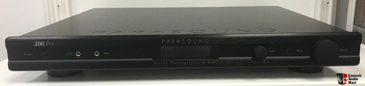 Parasound NewClassic 200 Pre Stereo Preamplifier & DAC - NEW! Only $105 ...