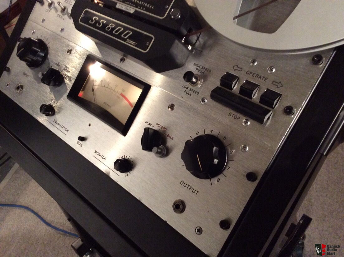 Crown 800 reel to reel tape recorder Photo #2457574 - UK Audio Mart