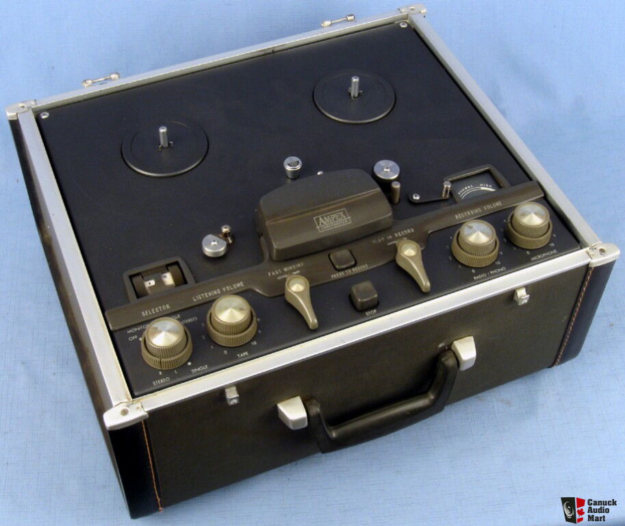 Ampex Model 960 7'' Tube Reel To Reel Clean Nice Photo #237522 - Canuck ...