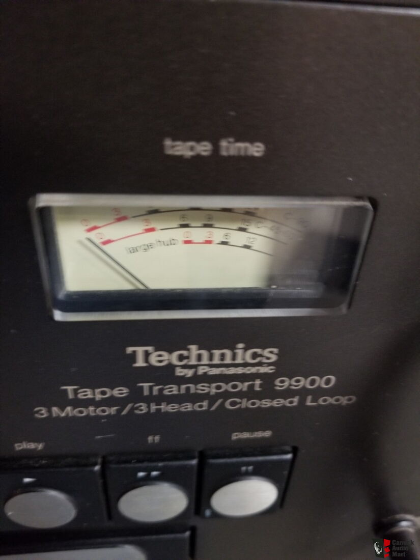 Technics 9900/RP 070 very rare three box cassette deck/ Ir remote ...