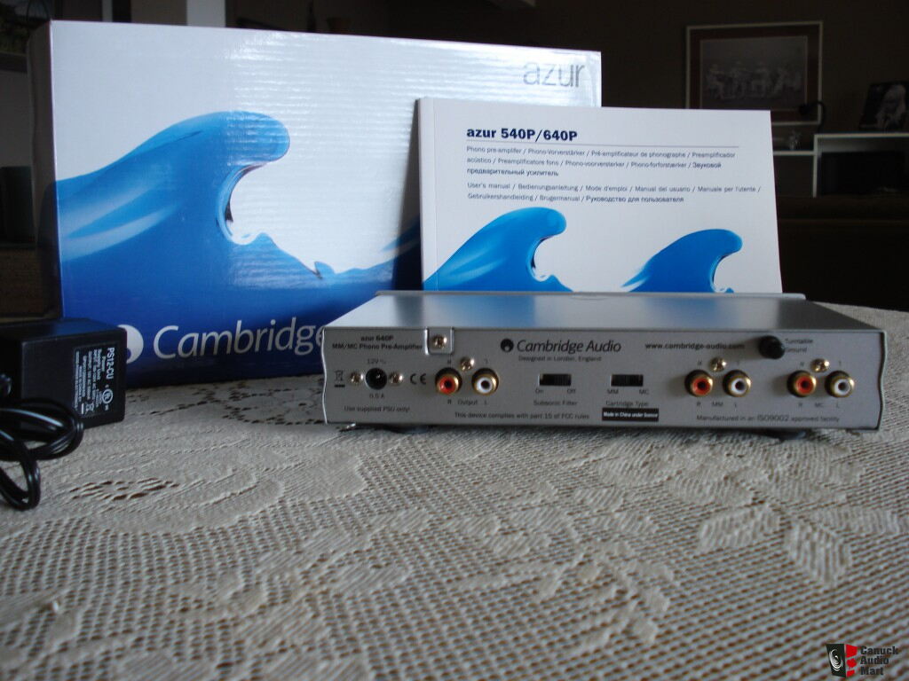 Cambridge Audio 640 P mm/mc phono preamp For Sale - UK Audio Mart