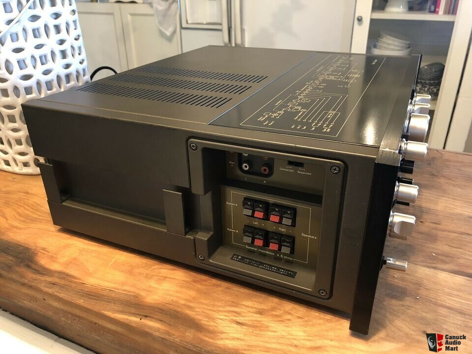 Sansui AU-9900 integrated amplifier very nice,,free shipping canada ...