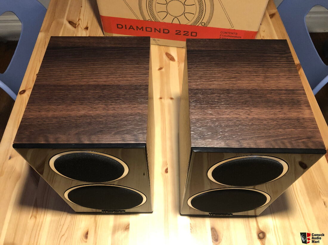 Wharfedale Diamond 220 - Walnut Photo #2378869 - Canuck Audio Mart